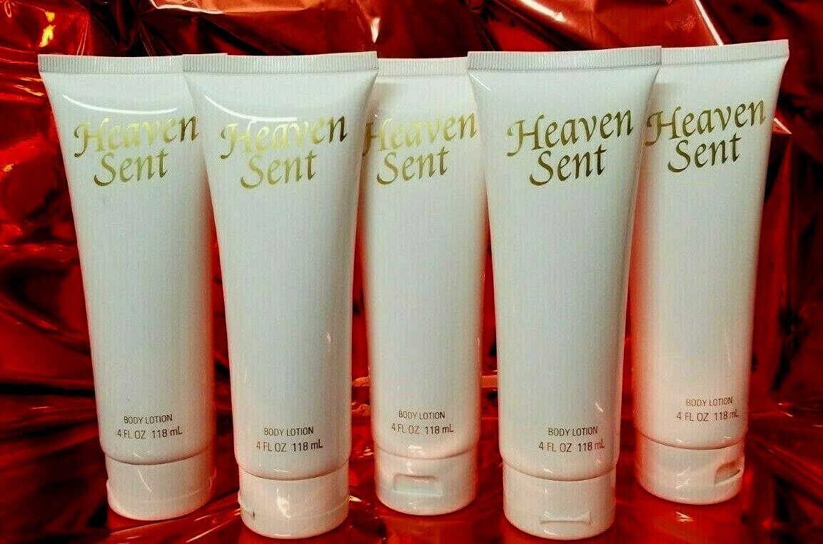 5 pk HEAVEN SENT Body Lotion 4 oz by Dana Classic Fragrances SEALED ...