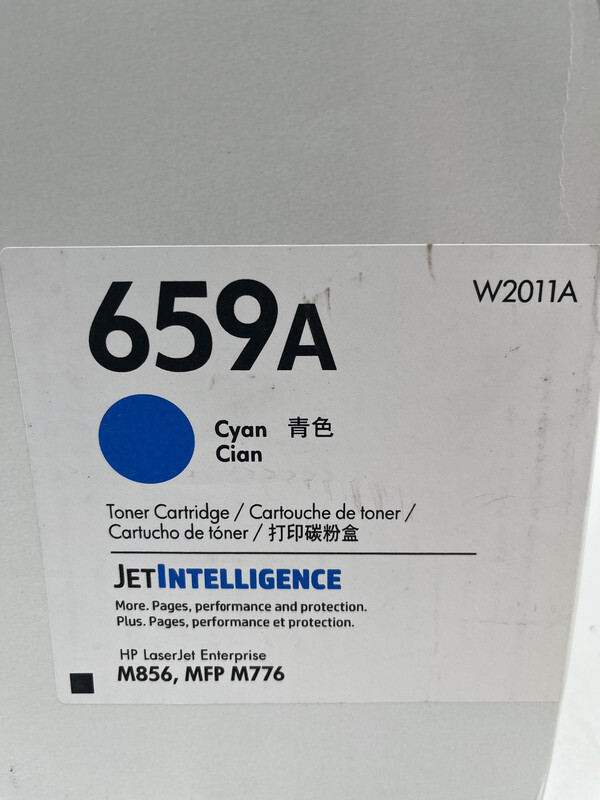 HP 659A Toner Cartridge - Cyan (W2011A) for sale online | eBay