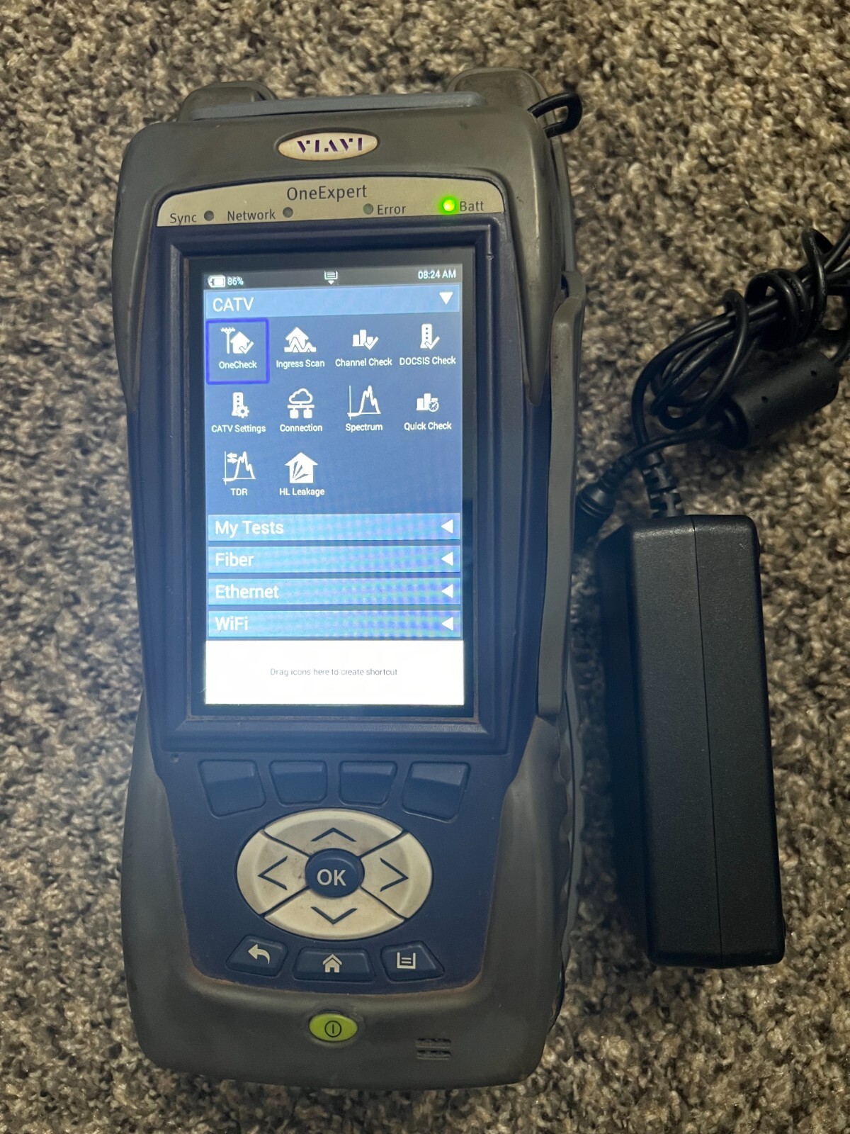 Viavi JDSU One Expert ONX-620 CATV Cable Meter IPX, TSX, Home TDR ...