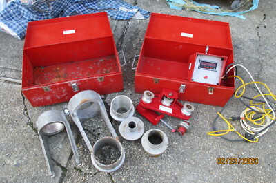 HIS HBTENS-10KEP RUNNING LINE TENSIOMETER &ADAPTERS CABLE PULLER YOKE ...