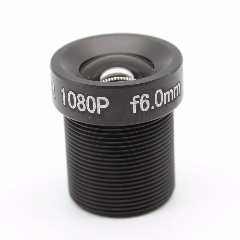 10x HD 1080p 6mm 58Degrees Angle CCTV IR Board Lens 1/2.7" M12 for CCD ...