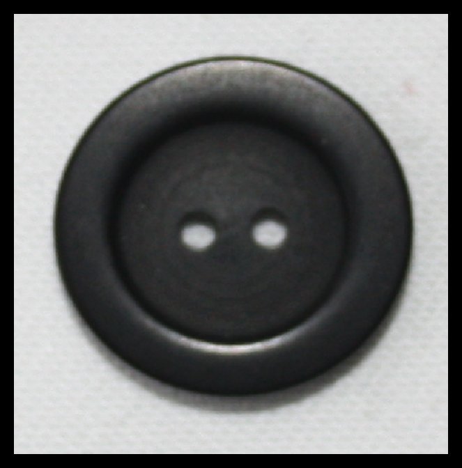 BLACK TWO HOLE BUTTONS FOR COATS JACKETS CRAFTS - 20MM | eBay