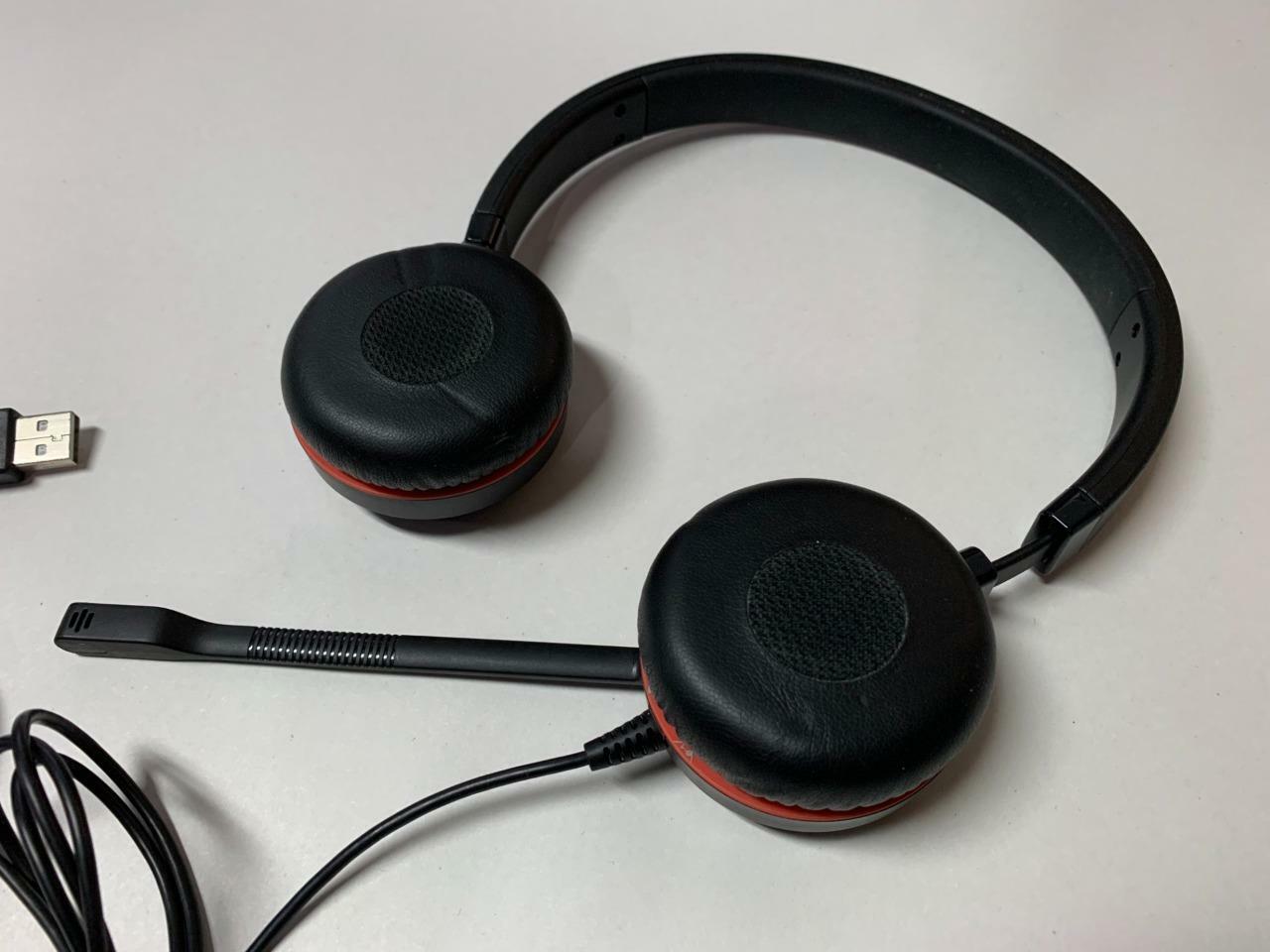 JABRA EVOLVE 30 II DUO HEADSET HSC060 WITH ENC060 USB (NO CASE) | eBay
