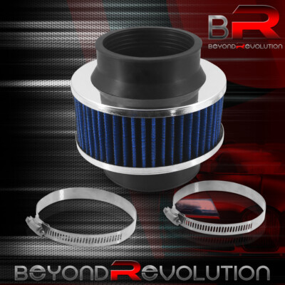 For Hyundai 70mm Short/Cold Air Intake Filter Bypass Valve Kit Blue | eBay