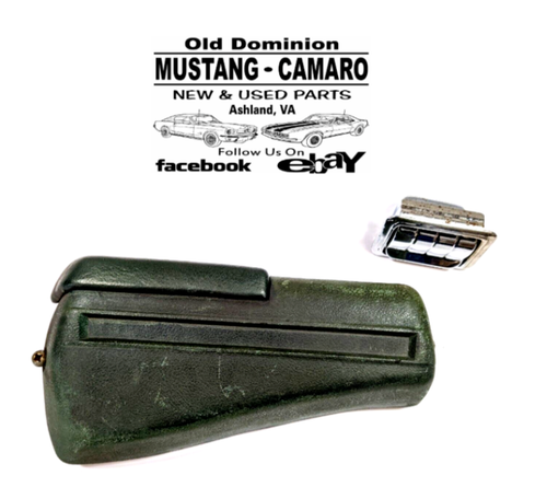1968-1972 Chevy Chevelle GTO Rear Arm Rest With Ashtray- Green - Driver ...