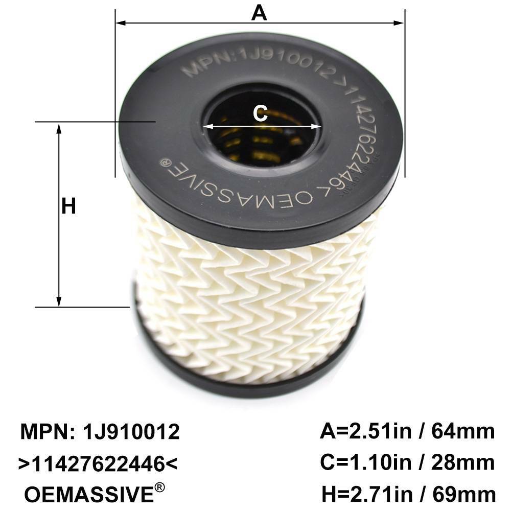 Oil Filter For Ford Citroen MINI R61 Peugeot 11427622446 1109AJ 1109AH ...