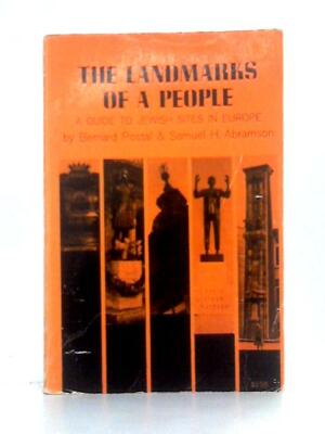 The Landmarks of a People (Bernard Postal, Samuel H Abramson - 1964 ...