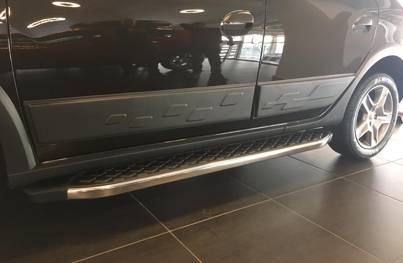 RENAULT DUSTER DACIA DUSTER SIDE MOULDING PROTECTION TRIM KIT FULL SET ...