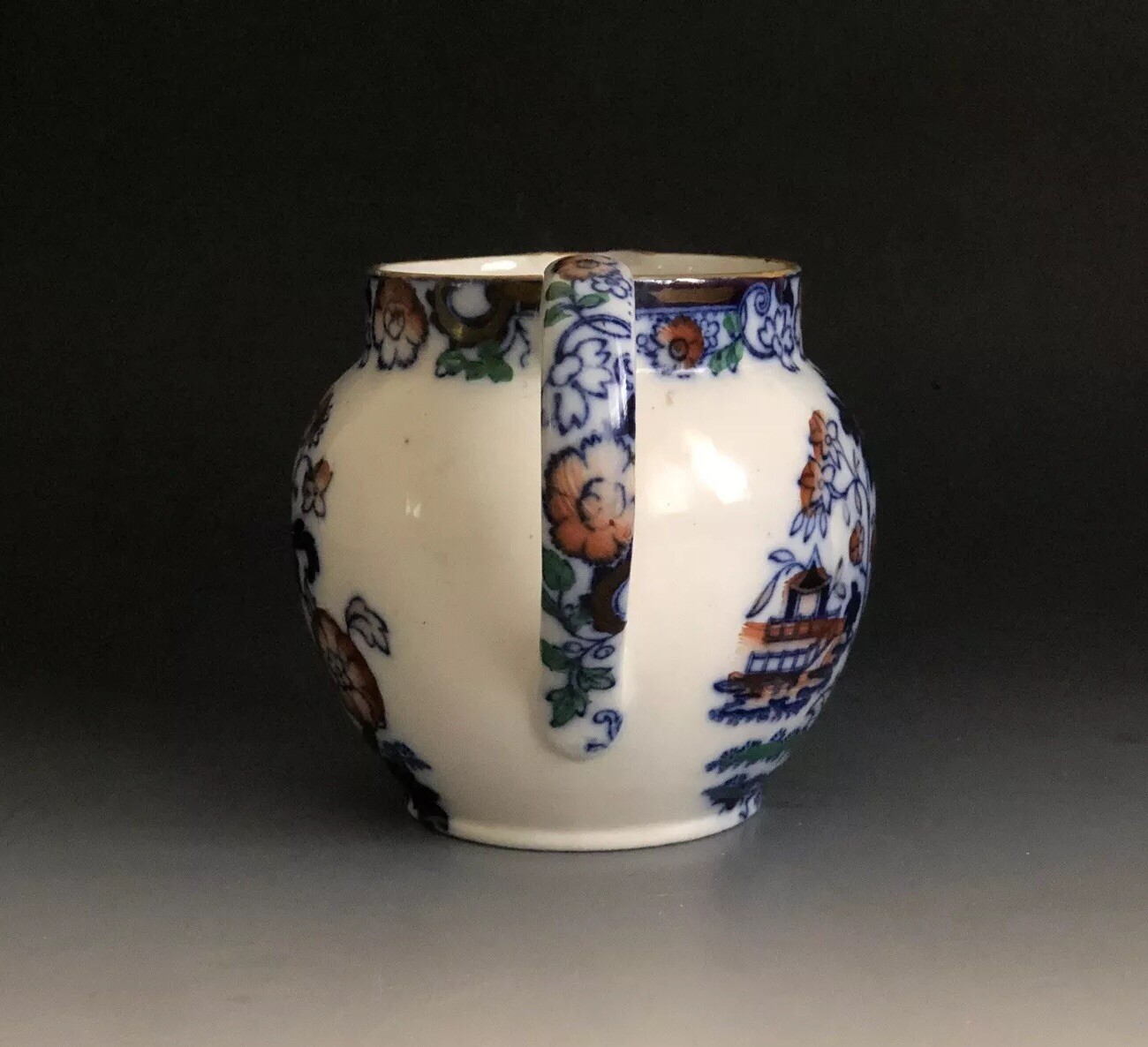 Antique Amherst Japan Ironstone Creamer Pitcher Made In England | eBay