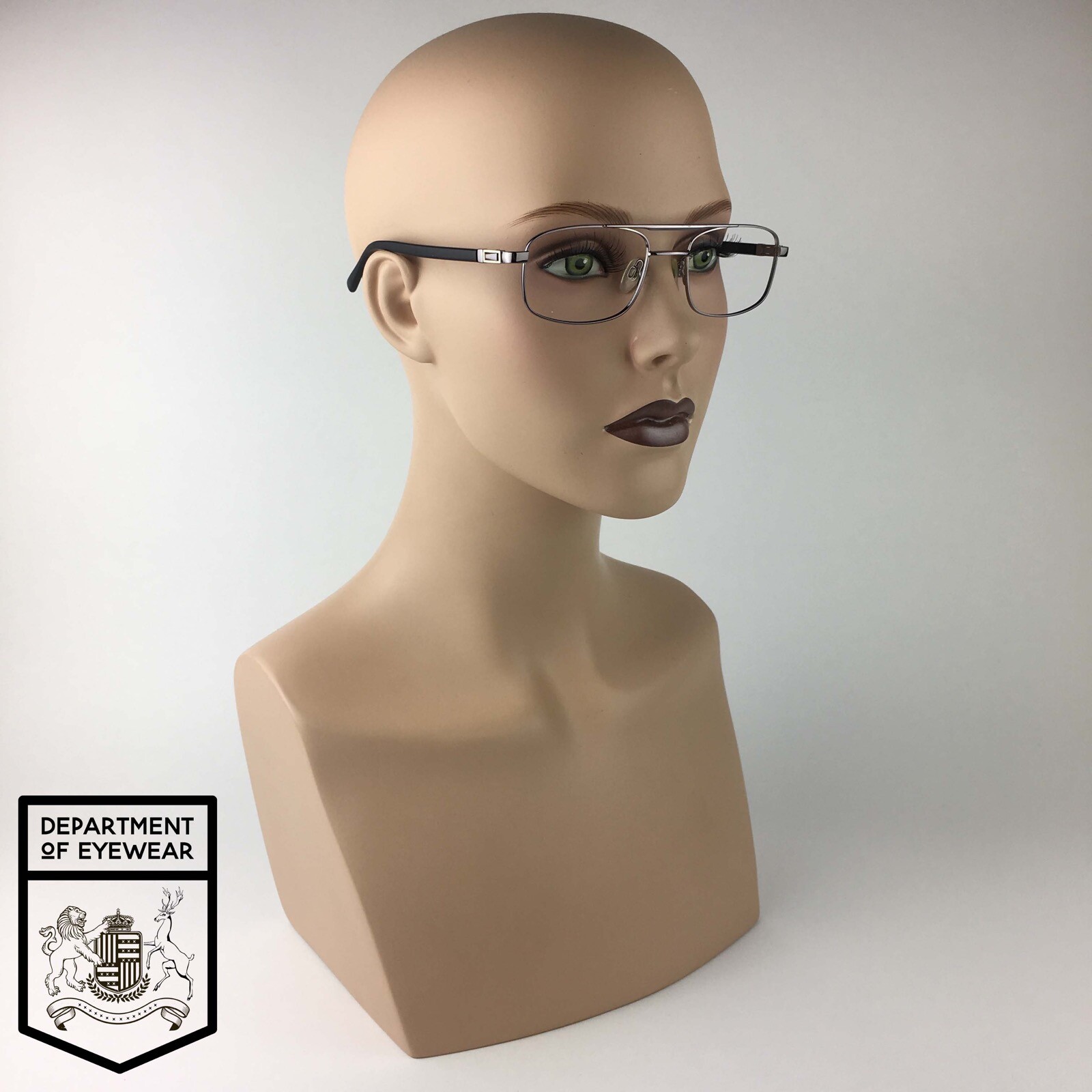 SPECSAVERS eyeglasses METAL DOUBLE NOSE BRIDGE glasses frame MOD ...