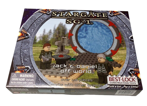 STARGATE Best Lock SG.1 Jack & Daniel Bricks brand new hard to found | eBay