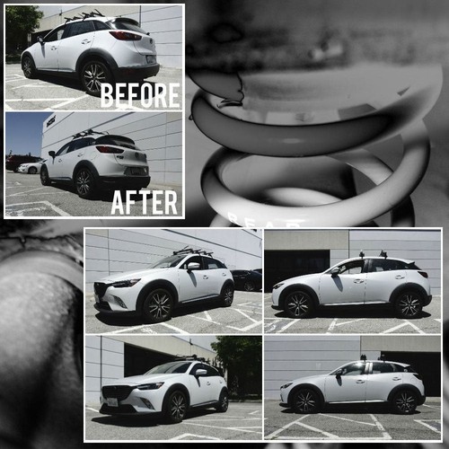 Megan 4PCs Orange V.Street Lowering Spring Kit For 16-21 Mazda CX-3 AWD ...