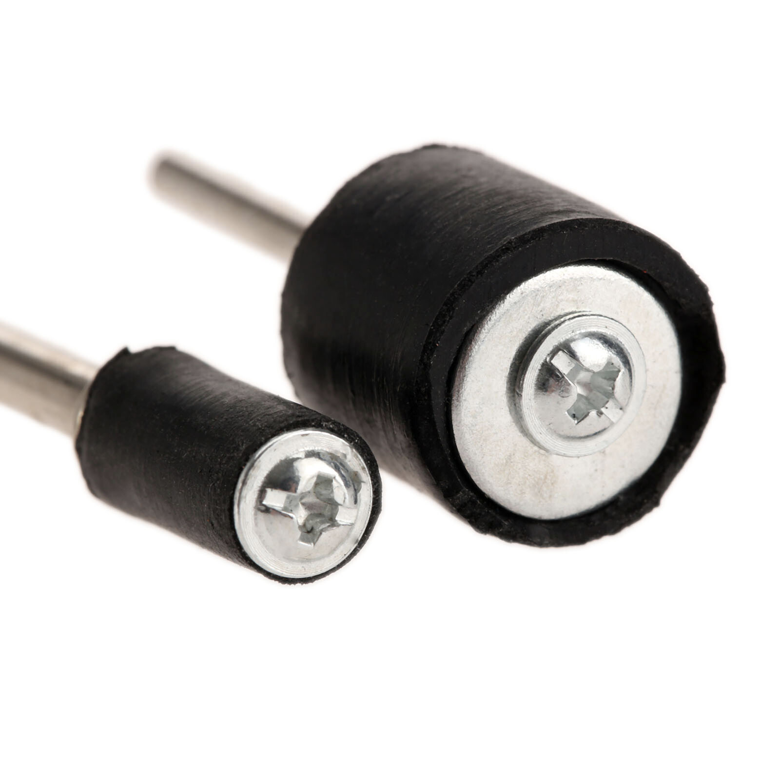 10pcs Drum Rubber Mandrels Shank Rod For Grinder Sanding Sleeve Rotary ...