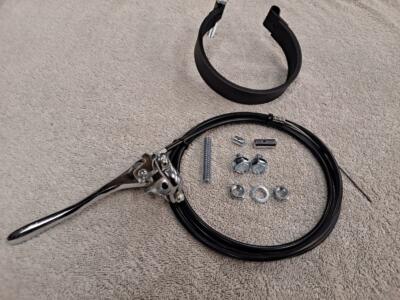 VINTAGE MINI BIKE CLUTCH BRAKE -DRUM BRAKE KIT.NOS CHERRY BRAKE LEVER ...