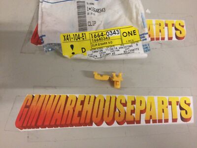 GM INSIDE DOOR HANDLE CLIP YELLOW NEW GM # 16640343 | eBay