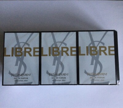 YSL Yves Saint Laurent Libre Eau de Parfum Spray Pack Of 12 Samples 1.2 ...