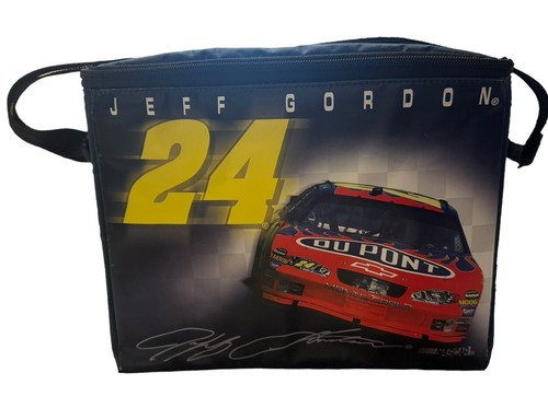 Vintage NASCAR Jeff Gordan 24 Insulated Lunchbox Cooler Excellent 11 ...