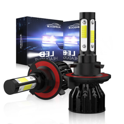 For Mitsubishi Eclipse 2006-2012 LED Headlight 4*Bulbs White Hi/Lo Beam ...
