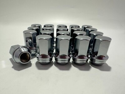 14x1.5 Chevrolet Silverado OEM Factory Chrome Lug Nuts | 24 | Steel ...