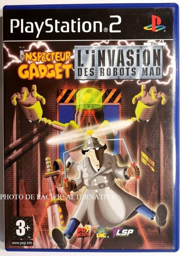 jeu INSPECTEUR GADGET L'INVASION DES ROBOTS MAD pour PLAYSTATION 2 ...