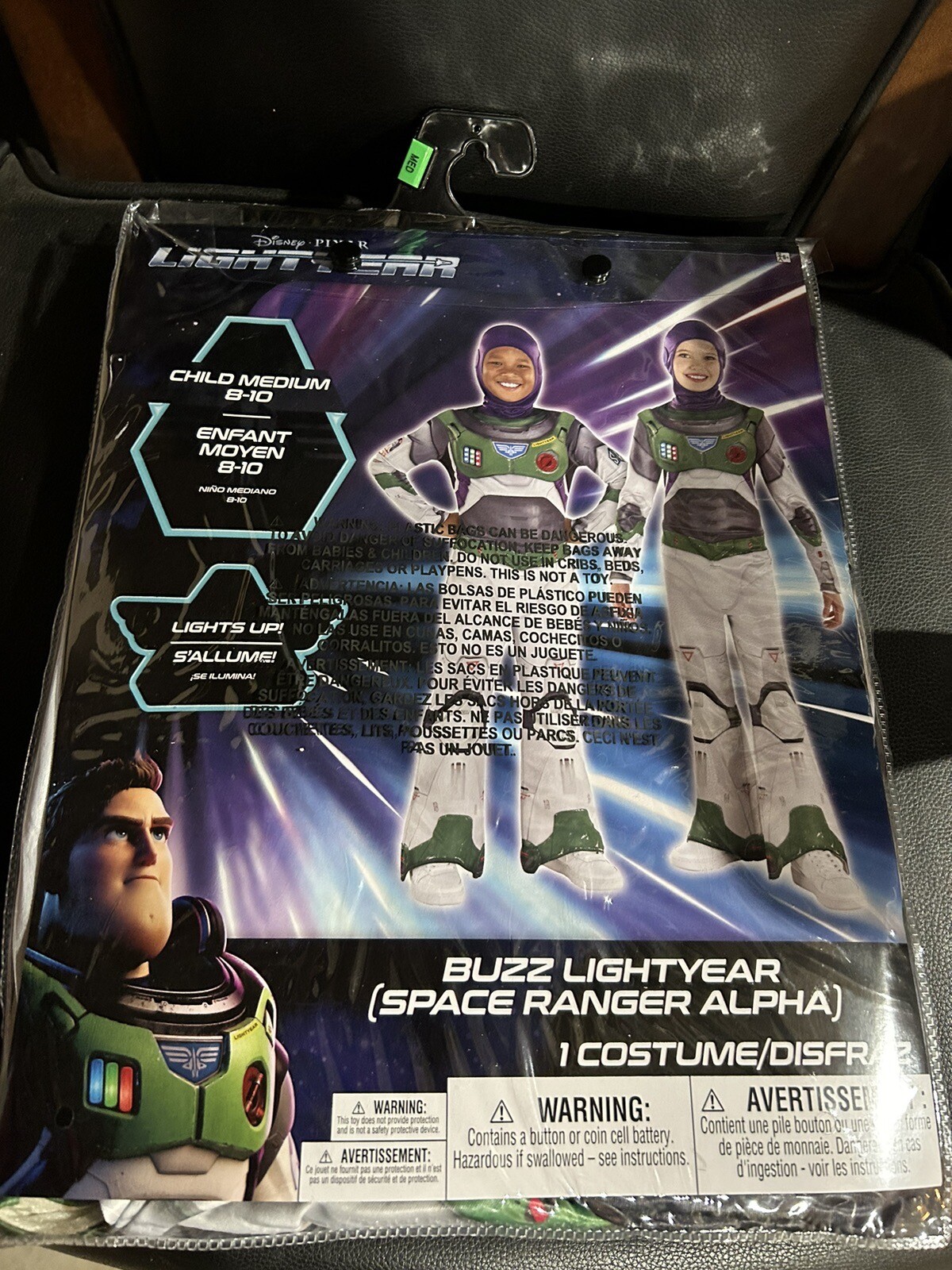 Buzz Lightyear Costume Lights Up And Helmet Lights Up… - Gem