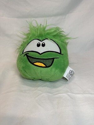 Disney Club Penguin Green Puffle Plush Toy | eBay