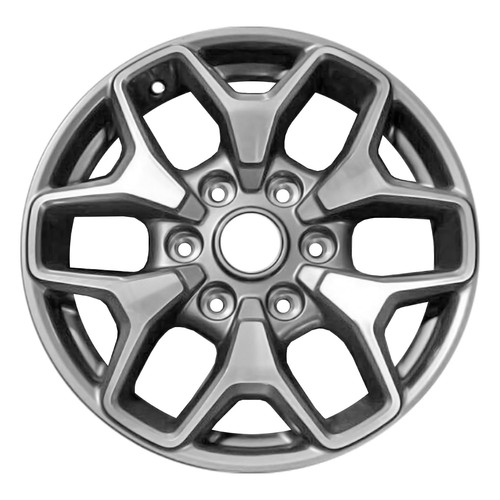 95229 Reconditioned OEM Aluminum Wheel 17x8 Machined Dark Silver ...