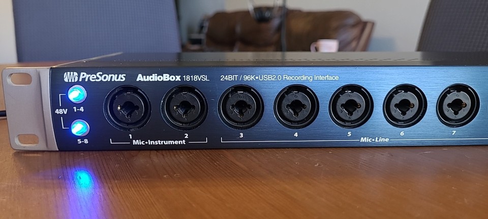 Presonus AudioBox 1818VSL Digital Studio USB Audio Interface w/ Power ...