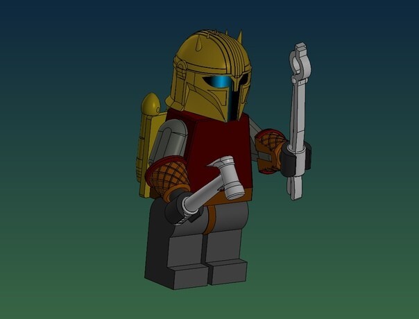 Mandalorian Armorer Tribal Leader Lego ® Custom Minifigure | eBay