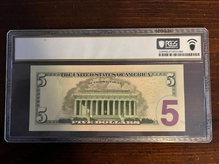 2017A $5 STAR NOTE Dollar Bill (CHICAGO) PCGS 67 PPQ Superb Gem ...