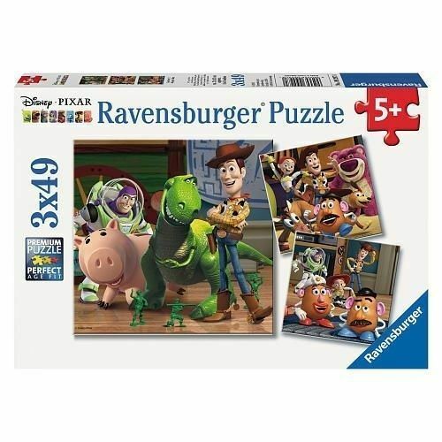 Woody Rex 3 X 49 PC Disney Toy Story 3 Puzzles by Ravensburger 09297 ...