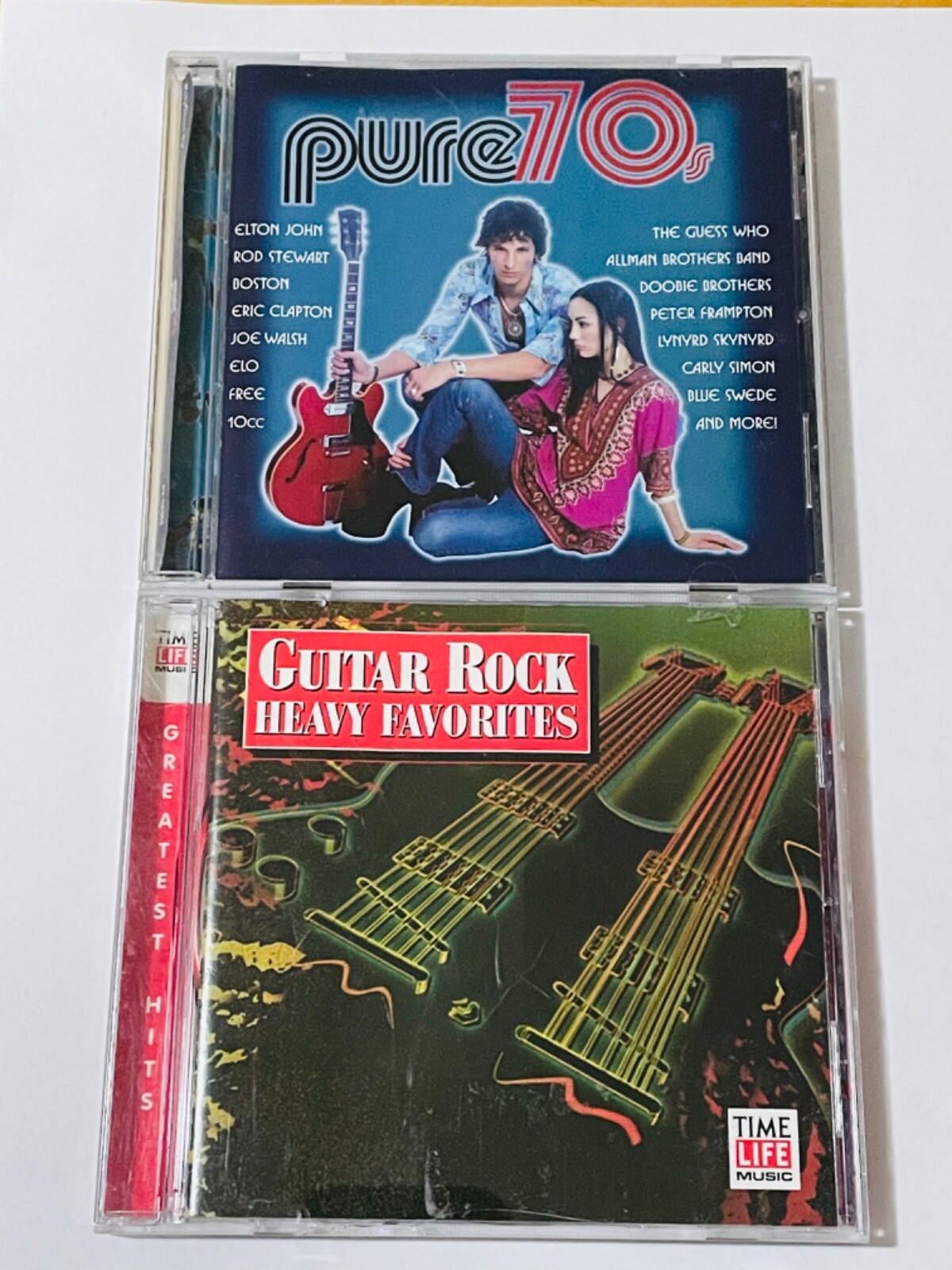 PURE 70's 70s Rock CD +BONUS Guitar Rock Heavy Favorites Seventies Ted ...