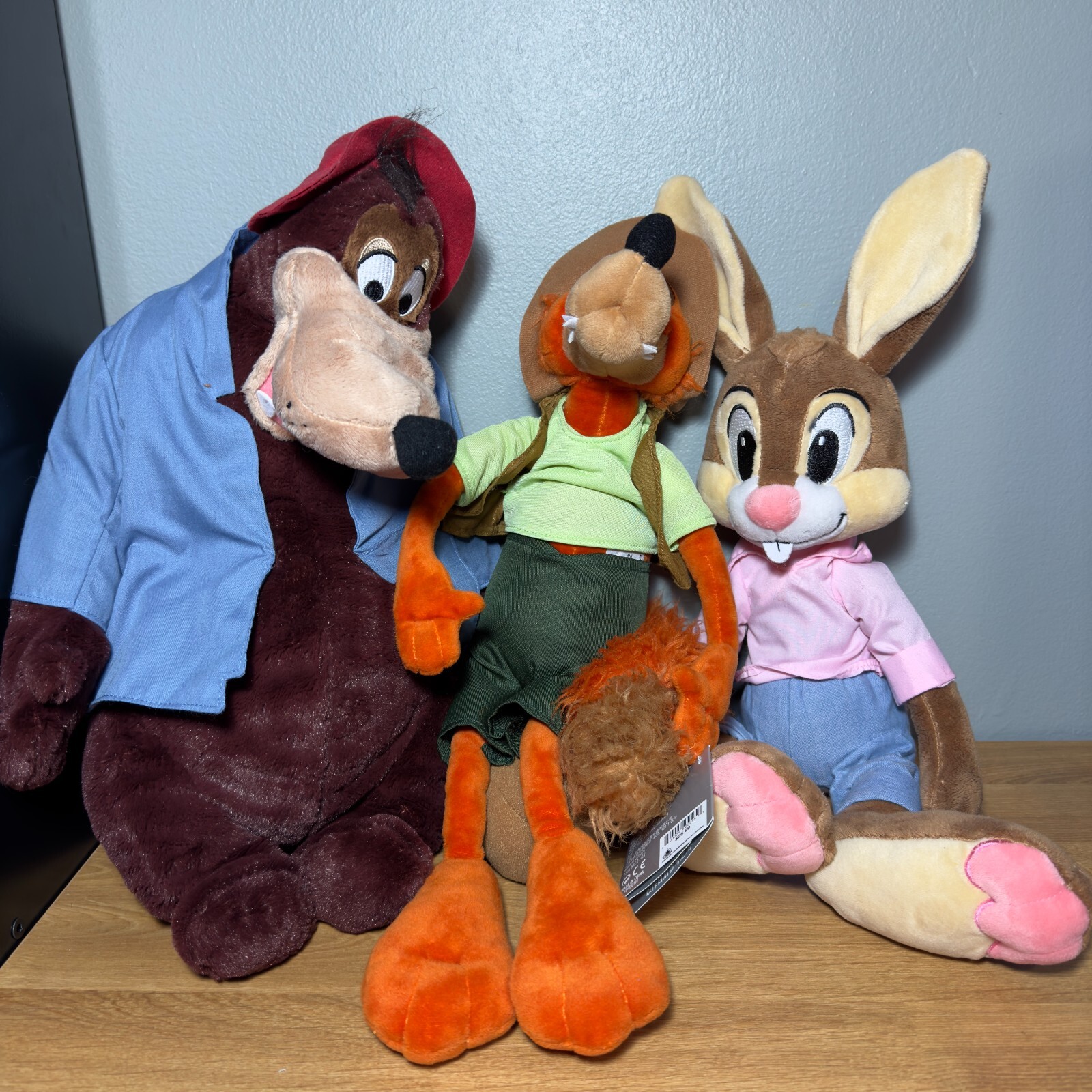 Disney Parks Exclusive Splash Mountain Plush Set of 3 Brer Rabbit Bear ...