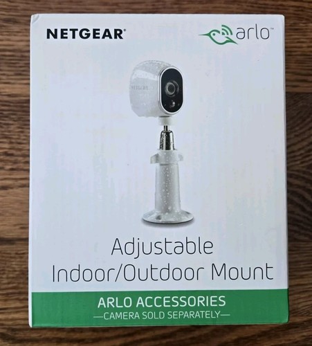 NETGEAR arlo Adjustable Indoor/Outdoor Mount White VMA1000 New Sealed ...