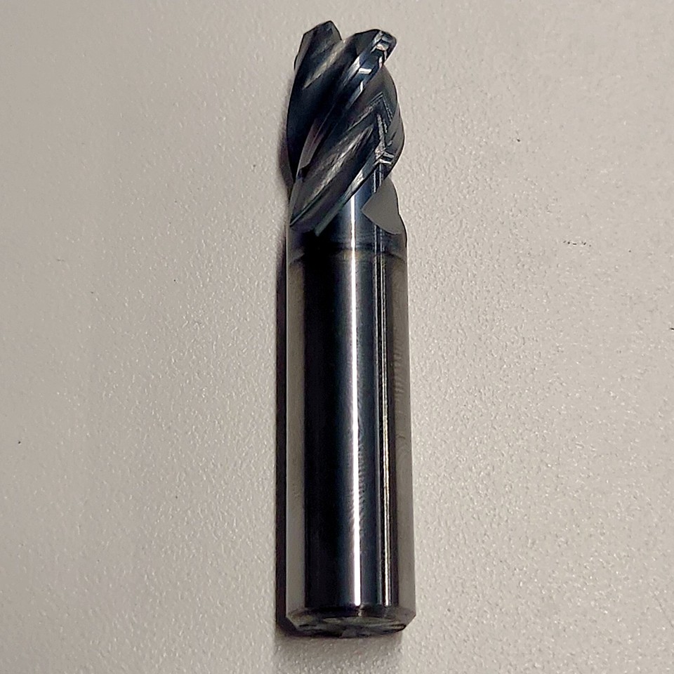 YG-1 V7+A Flute Carbide End Mills 3/8" .06 RAD. Part#UGMF70914 (5PC) | eBay
