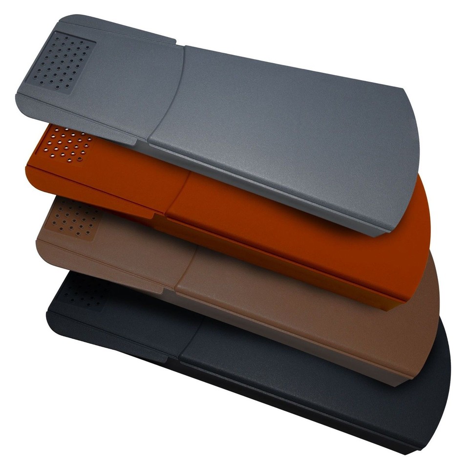 Roof Dry Verge Cap x 50 Easy Trim Universal Plastic Tile Cap System ...