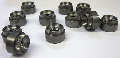 M10 X 10G ROUND SERRATED RIVET BUSH 10MM X 10 GAUGE ROUND HANK RVT BUSH ...