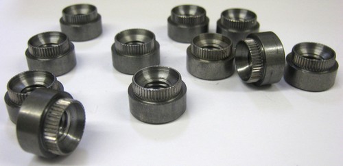 M10 X 10G ROUND SERRATED RIVET BUSH 10MM X 10 GAUGE ROUND HANK RVT BUSH ...