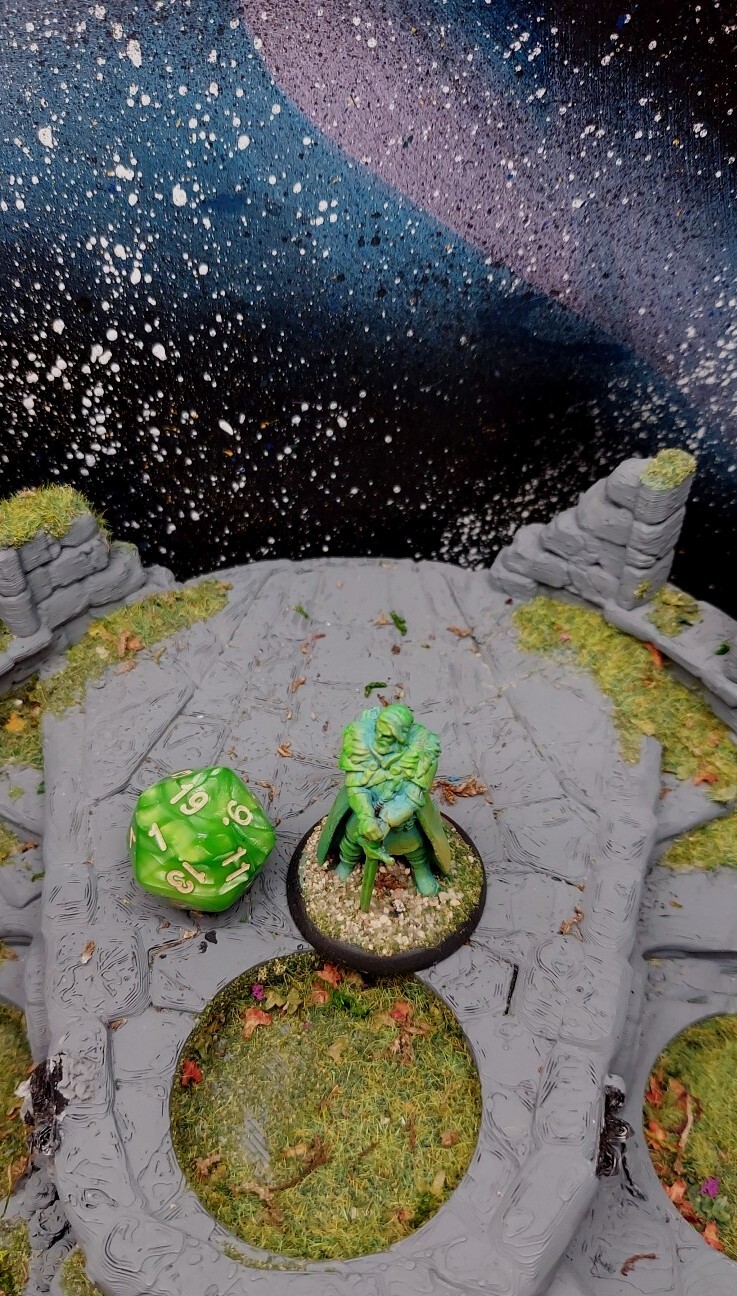 DND Mini Painted Wise Ghost NPC Dungeons & Dragons WZ 420 SALE | eBay