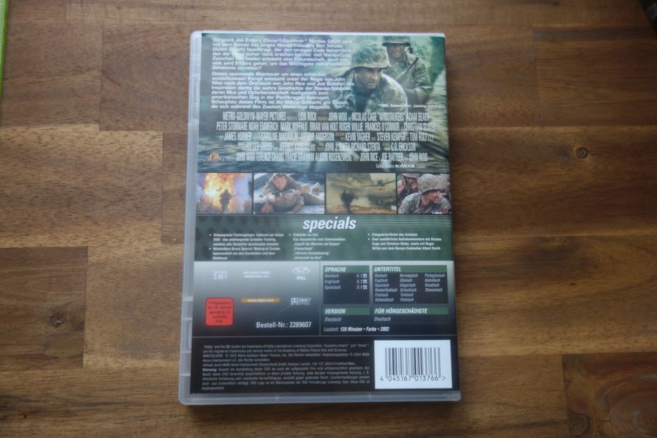 DVD Film Nicolas Cage WINDTALKERS | eBay