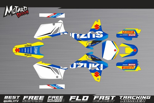 Suzuki RMZ 450 2007 07 Graphics Kit Motocross Supermoto Decals Dirtbike ...