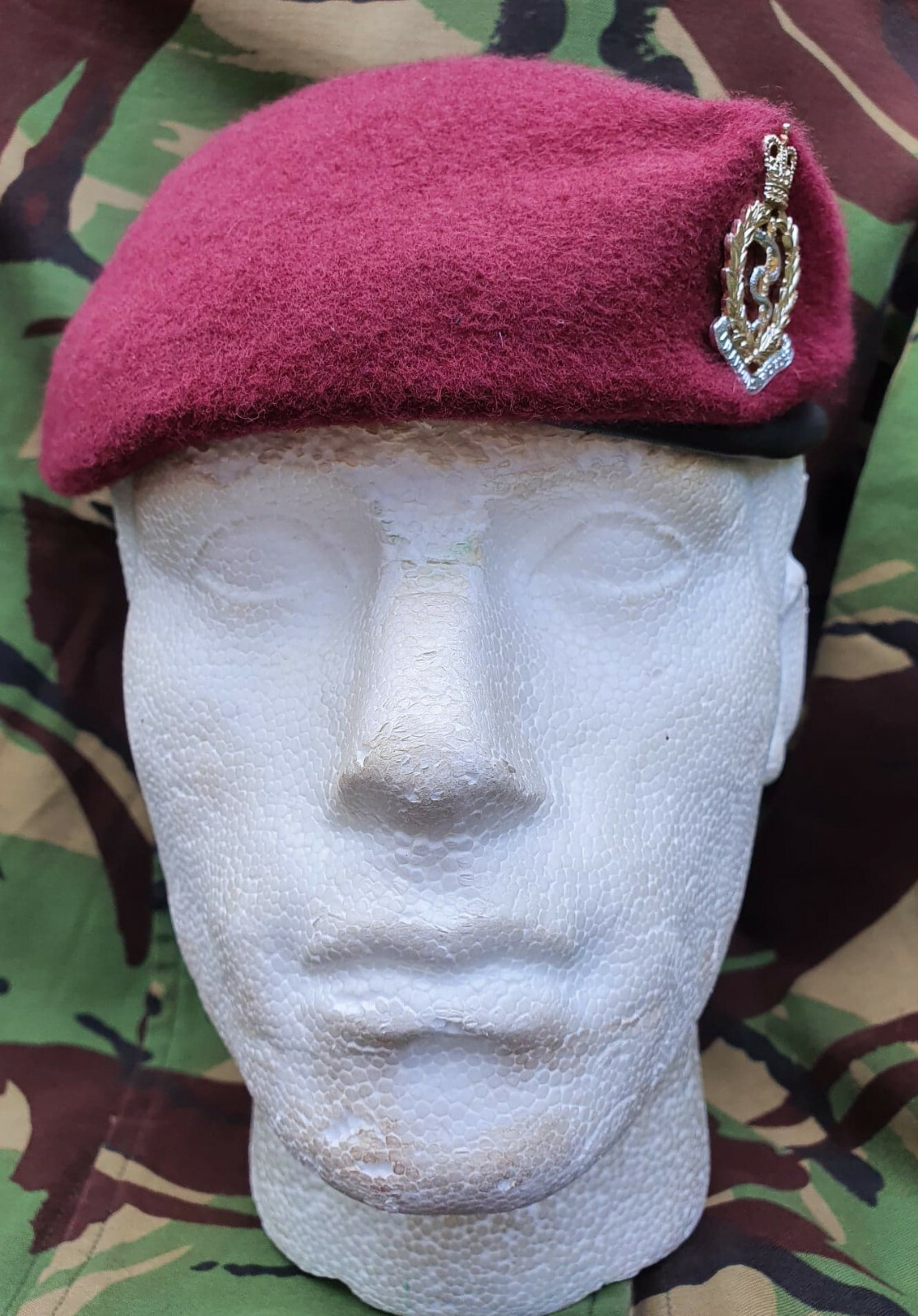 23 Parachute Field Amabulance PFA RAMC Royal Army Medical Corps Beret ...