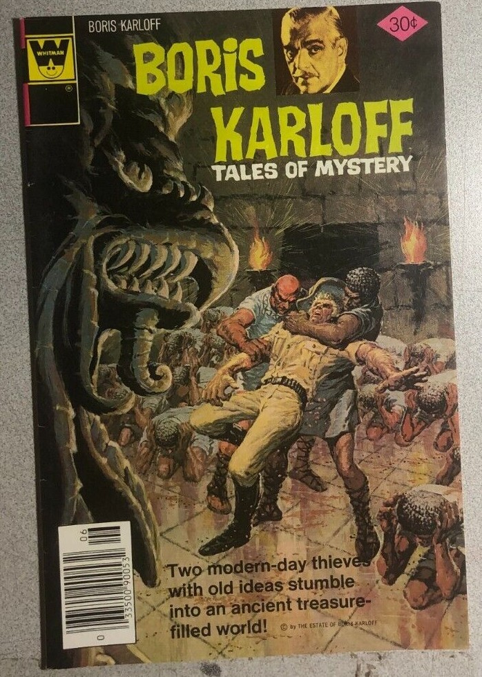 BORIS KARLOFF TALES OF MYSTERY #75 (1977) Whitman Comics horror VG+ ...