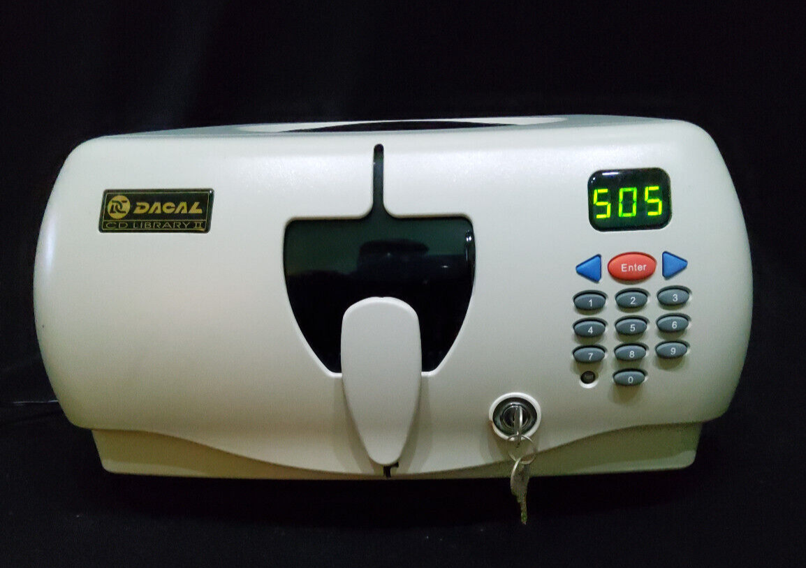 Dacal Dc-300 CD Library II Disc Storage System Can Hold 150 CDs or DVD ...