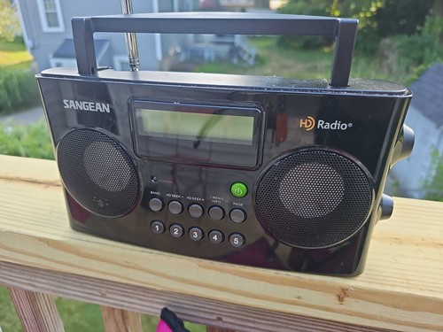 SANGEAN HDR-16 Am/Fm HD Portable Radio/FM RDS/AM Digital receiver Rec ...