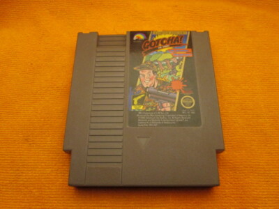 Original GOTCHA! - THE SPORT! - Nintendo NES, 1987 (Game Only) **FREE ...