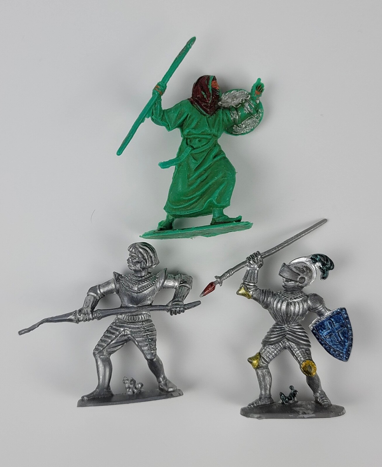 Vintage Lot 13 Jean Hoefler Plastic West Germany Medieval Knights ...