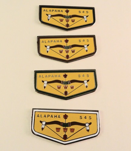 Merged OA Alapaha Lodge 545 - Flap Pin Set: Vigil B'Hood Ordeal Trader ...