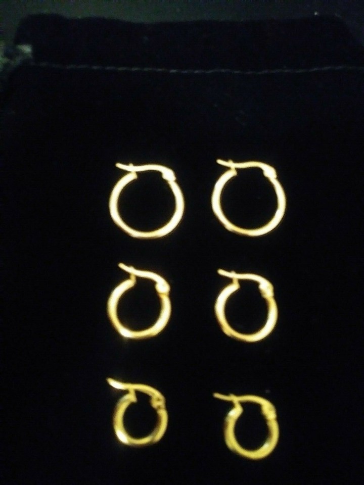 14KT YELLOW GOLD CLAD SNAP BACK OVAL HOOP EARRINGS 2 INCH SHINY 50 MM ...