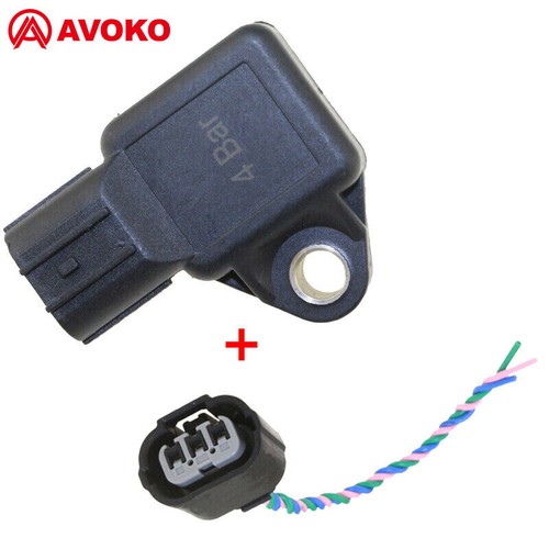 4BAR 4 BAR Manifold Boost Pressure MAP Sensor For Honda Acura ...
